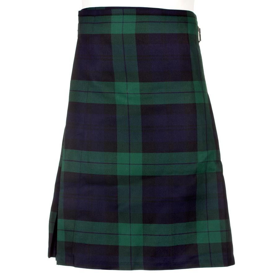 Men's Kilt - Polyviscose Party Kilt - Black Watch Modern | Scotland Kilt Co US