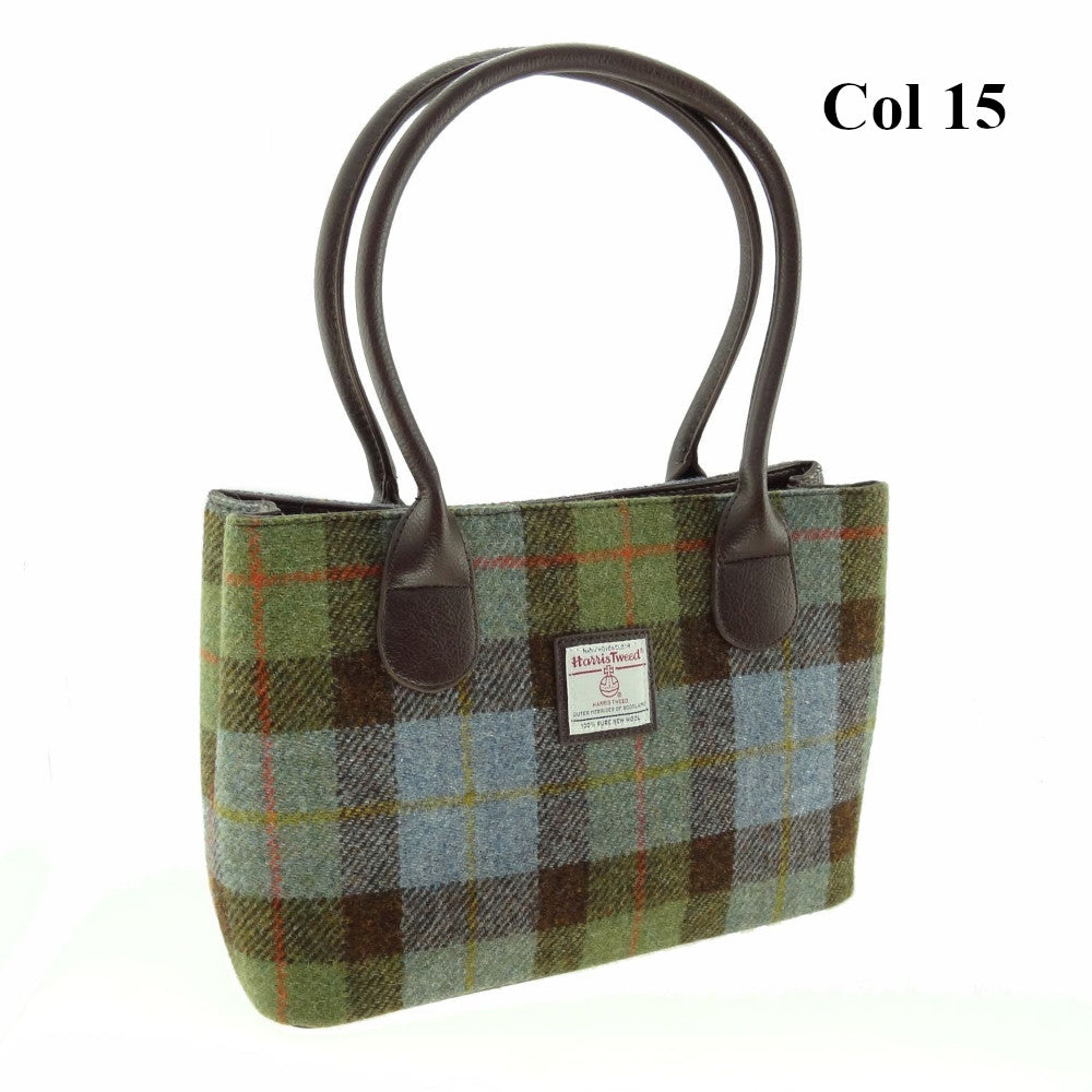Harris Tweed Large Handbag - Cassley | Scotland Kilt Co US