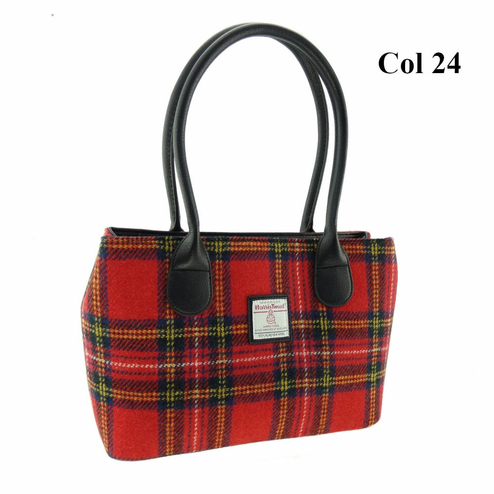 Harris Tweed Large Handbag - Cassley | Scotland Kilt Co US