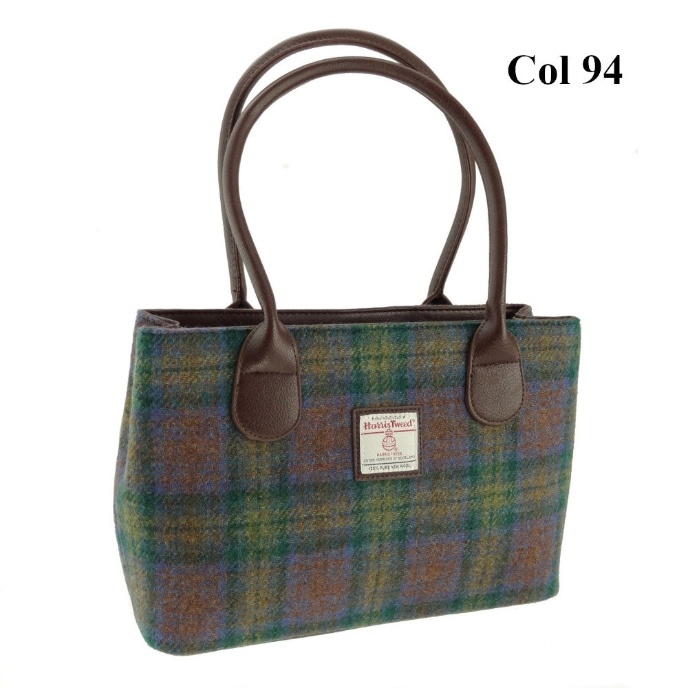 Harris Tweed Large Handbag - Cassley | Scotland Kilt Co US