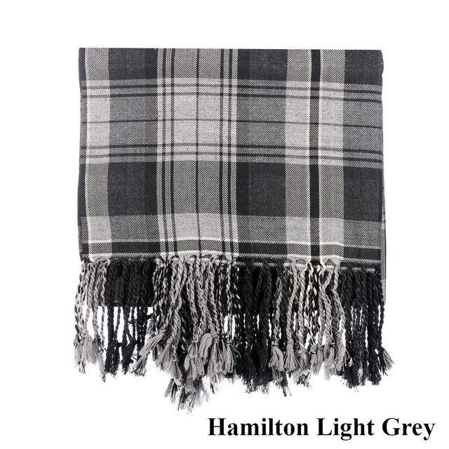 Polyviscose Tartan Fly Plaid - 16 Colours | Scotland Kilt Co US