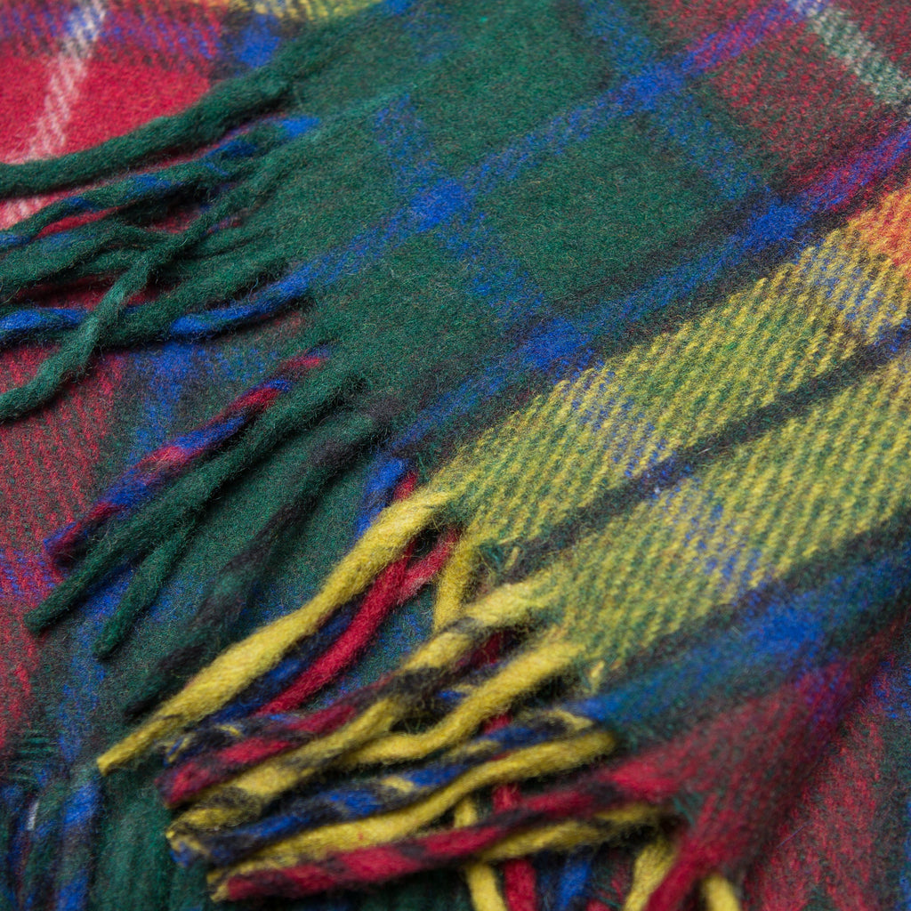 Wool Tartan Blanket - 60'' x 70'' - Buchanan Modern | Scotland Kilt Co US