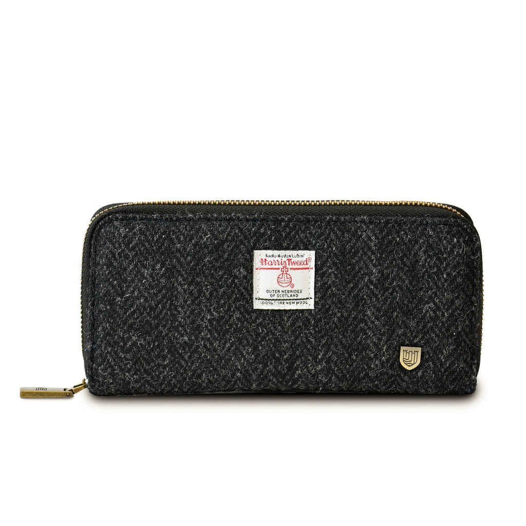 Islander® Long Zip Purse with Harris Tweed® | Scotland Kilt Co US