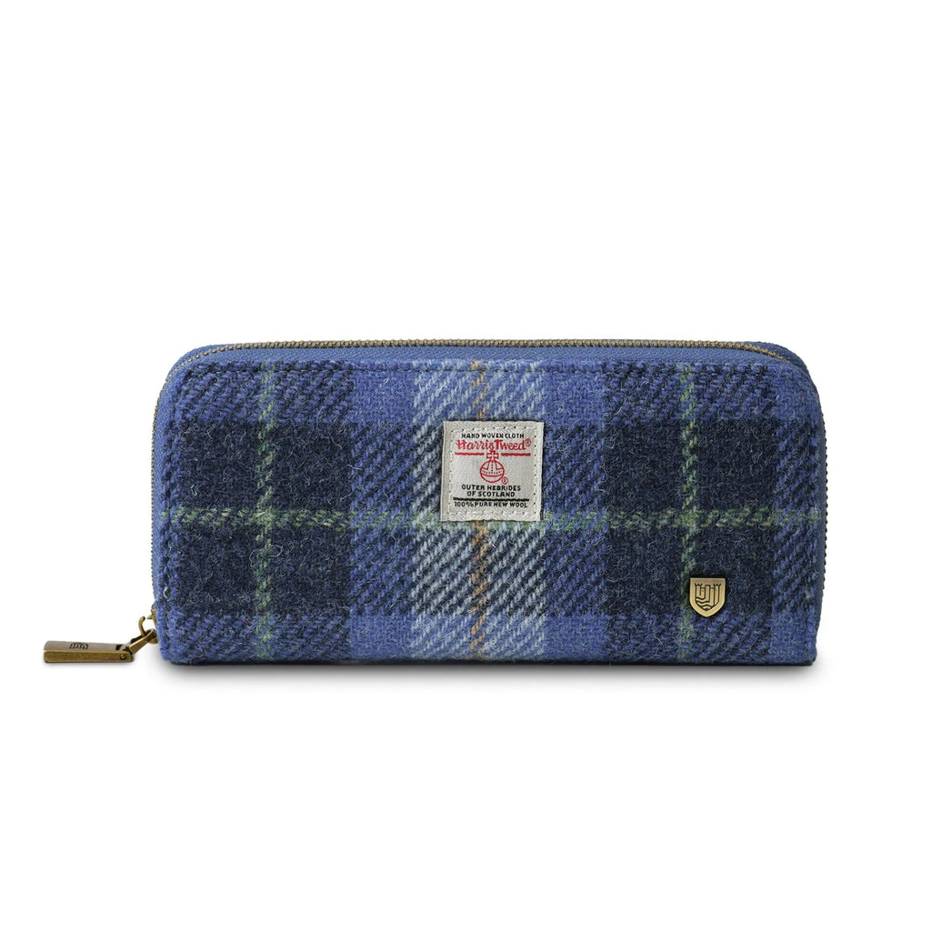 Islander® Long Zip Purse with Harris Tweed® | Scotland Kilt Co US