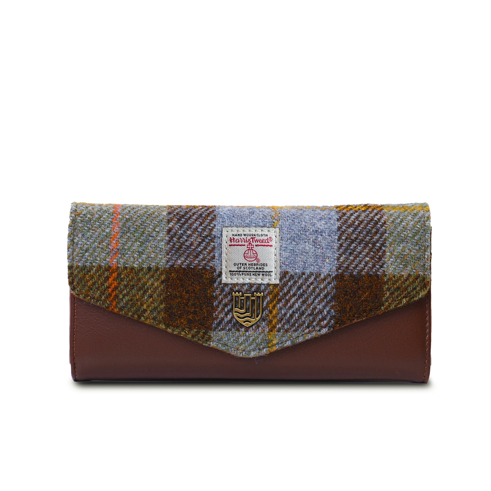 Islander® Large Clasp Purse with Harris Tweed® | Scotland Kilt Co US