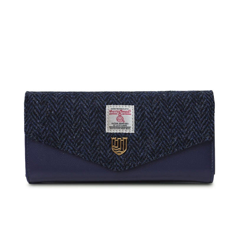 Islander® Large Clasp Purse with Harris Tweed® | Scotland Kilt Co US
