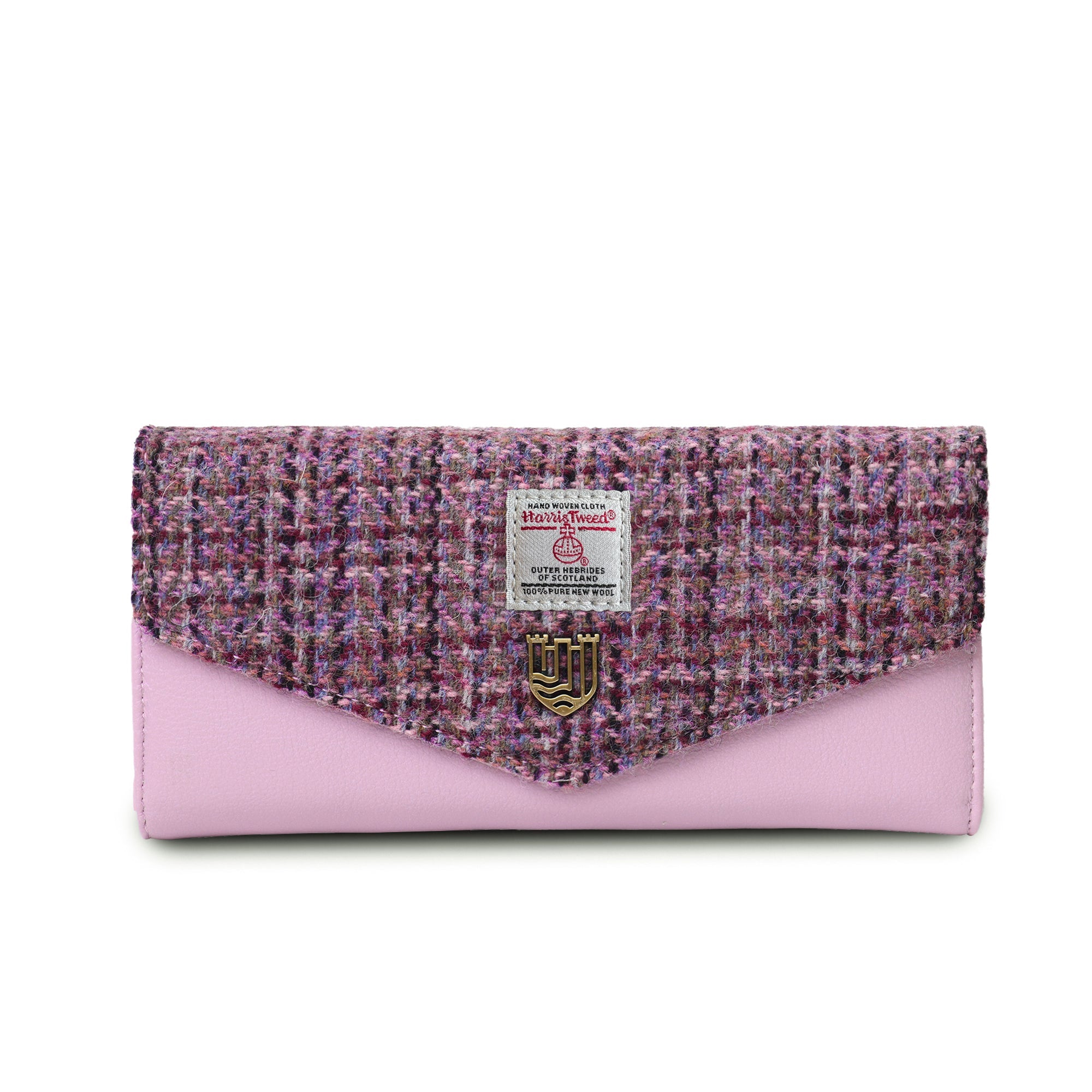 Islander® Large Clasp Purse with Harris Tweed® | Scotland Kilt Co US