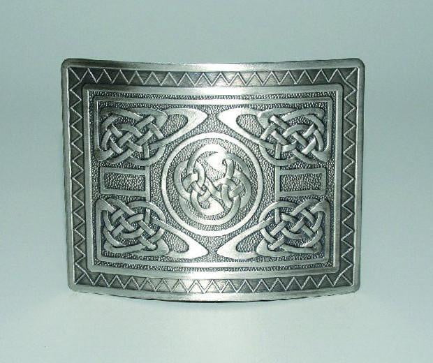 Highland Swirl Belt Buckle - Antique Finish | Scotland Kilt Co US