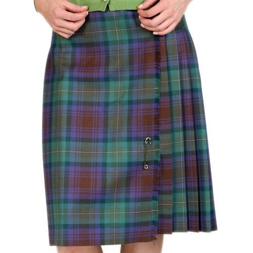 Women's Knee Length Kilt - Made to Order | Scotland Kilt Co US