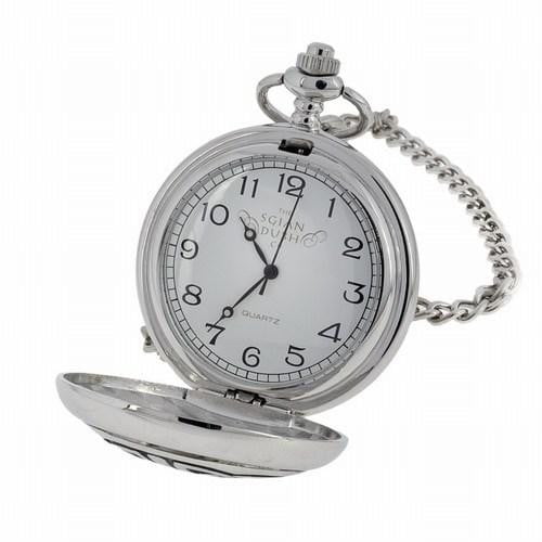 Quartz Pocket Watch - Thistle Design | Scotland Kilt Co US